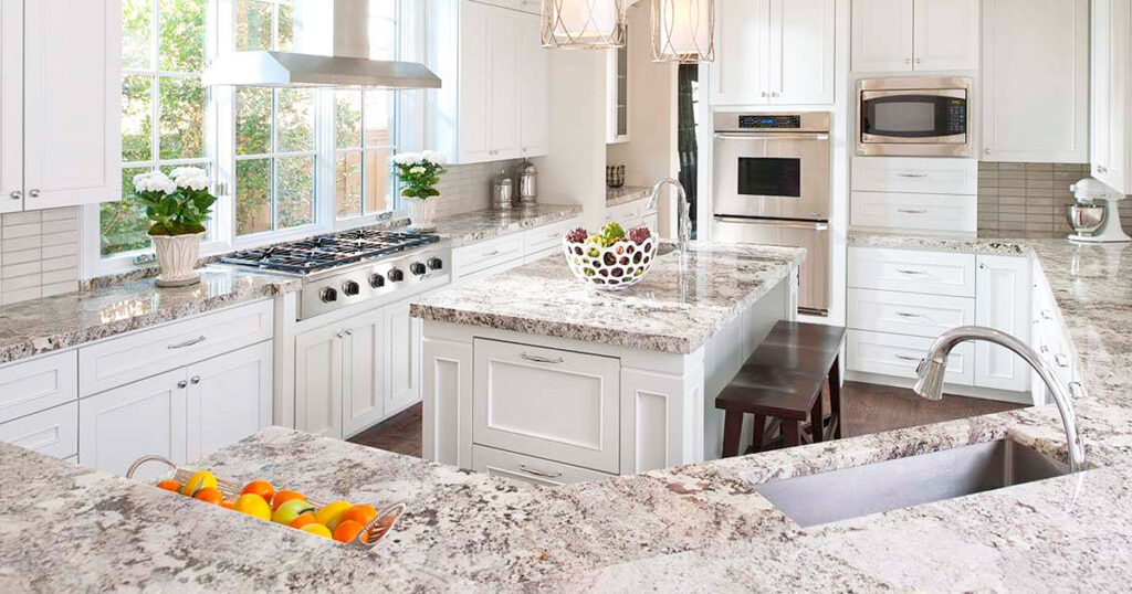 Alaska White Granite Countertops in VA, MD, Washington D.C.