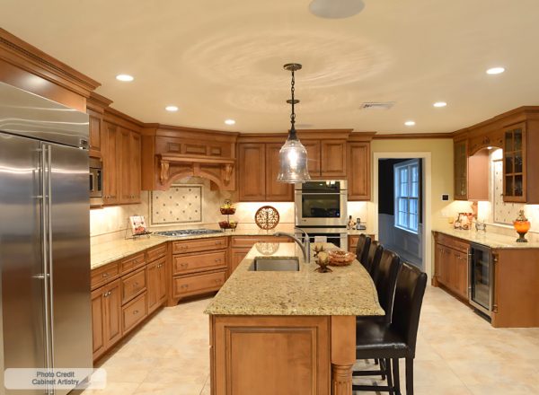 Giallo Napoli Granite Countertops in Sterling VA, MD, Washington D.C