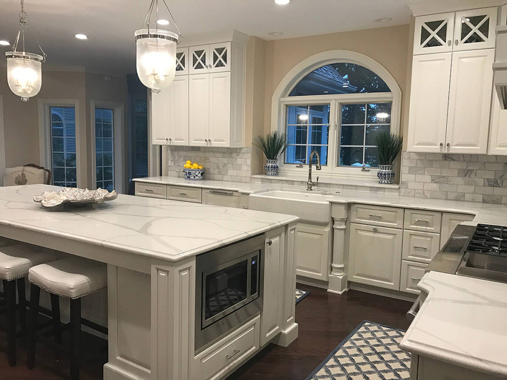 6 Elegance White Quartz Countertops Kitchen Ideas